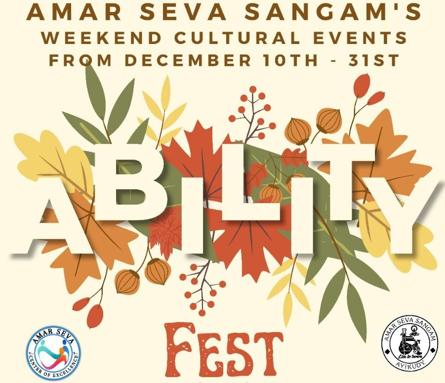 22. Ability Fest at Amar Seva Sangam - Amar Seva Sangam
