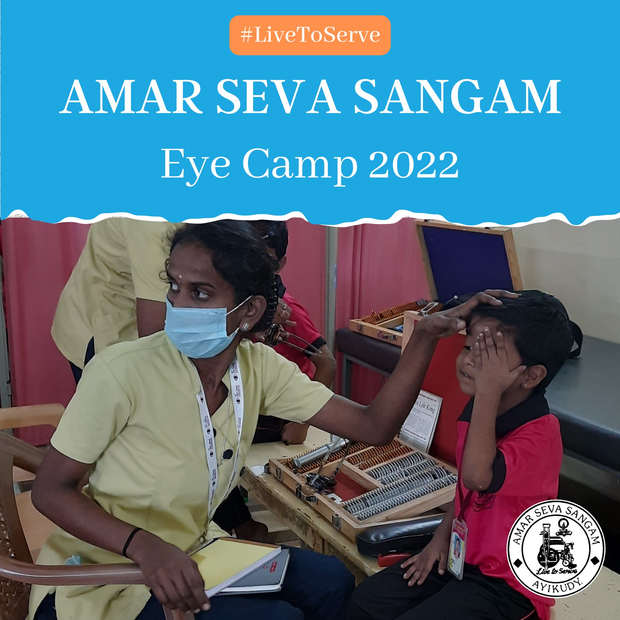 21. Eye Camp 2022 at Amar Seva Sangam - Amar Seva Sangam